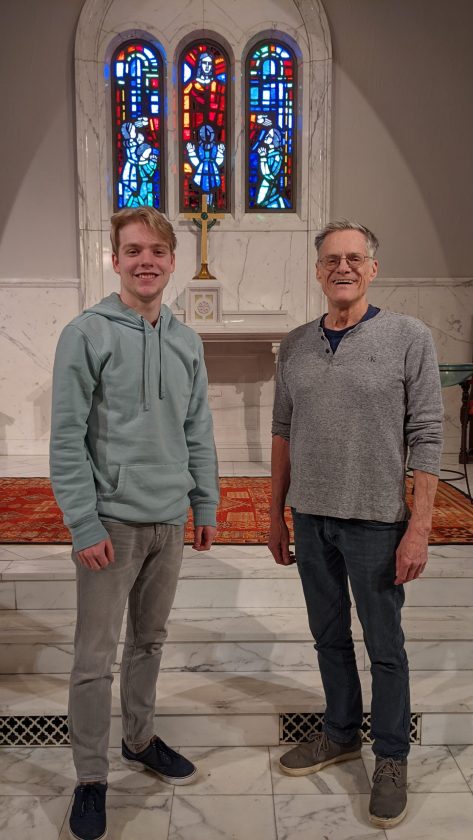 Hagel And Horne Performing Their Second Collaborative Recital Together ...